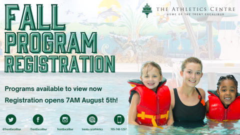 Join us for Aquatics at the Trent Athletics Centre! - Athletics - Trent ...