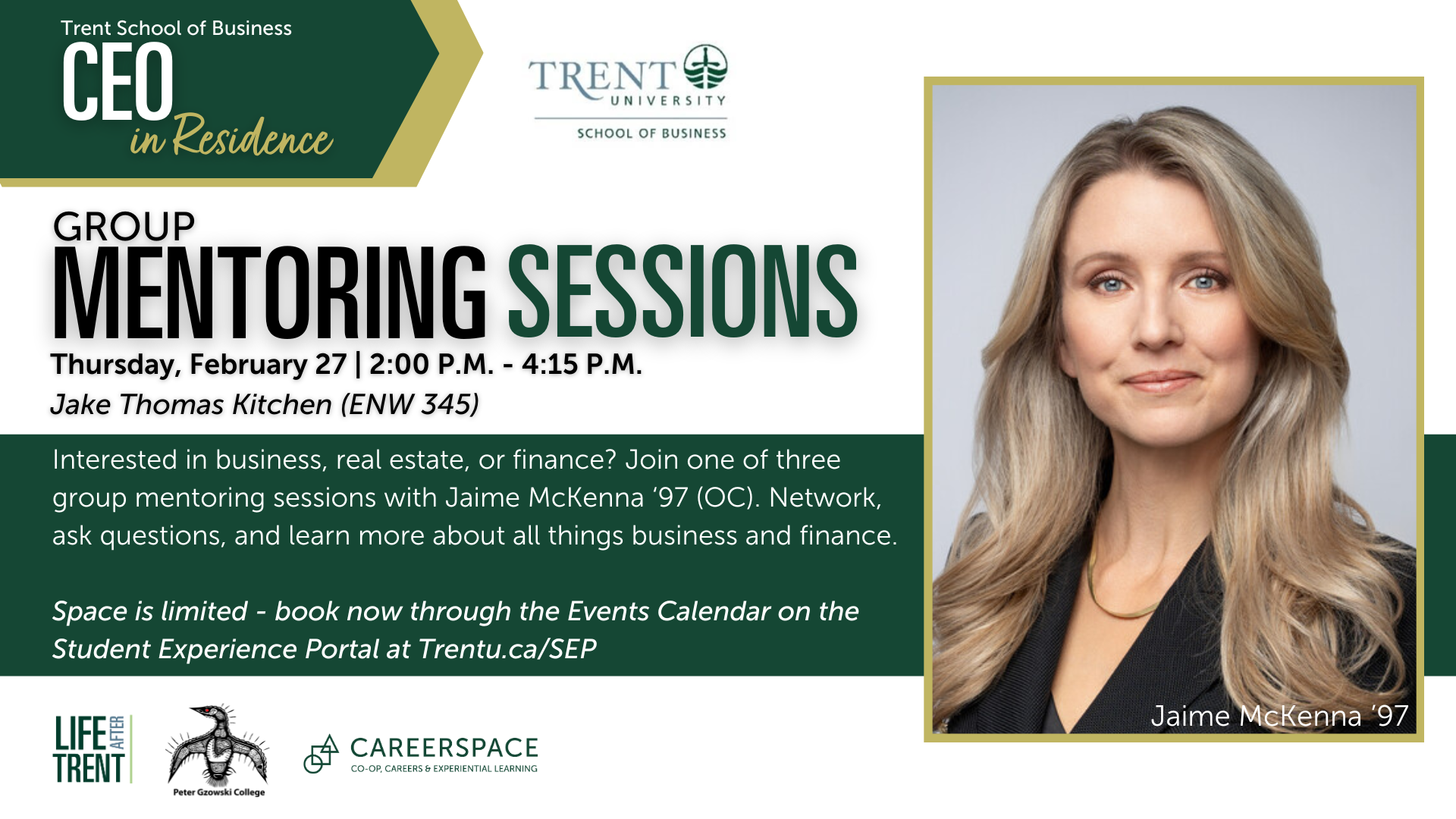 Trent University School of Business CEO in Residence - School of ...