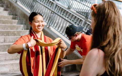 Scarf Ceremony - Colleges - Trent University