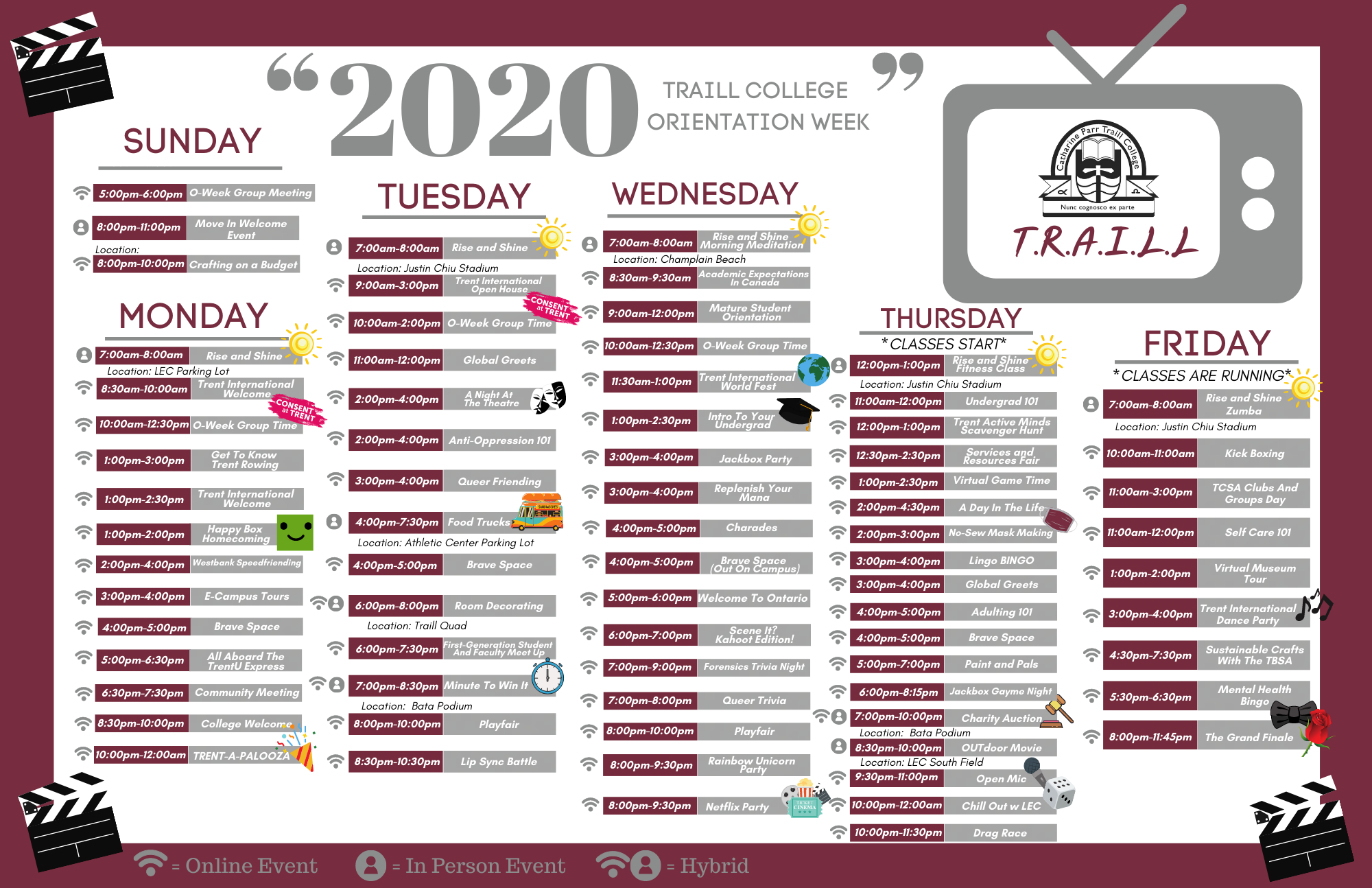 Orientation Week - Current Students - Trent University
