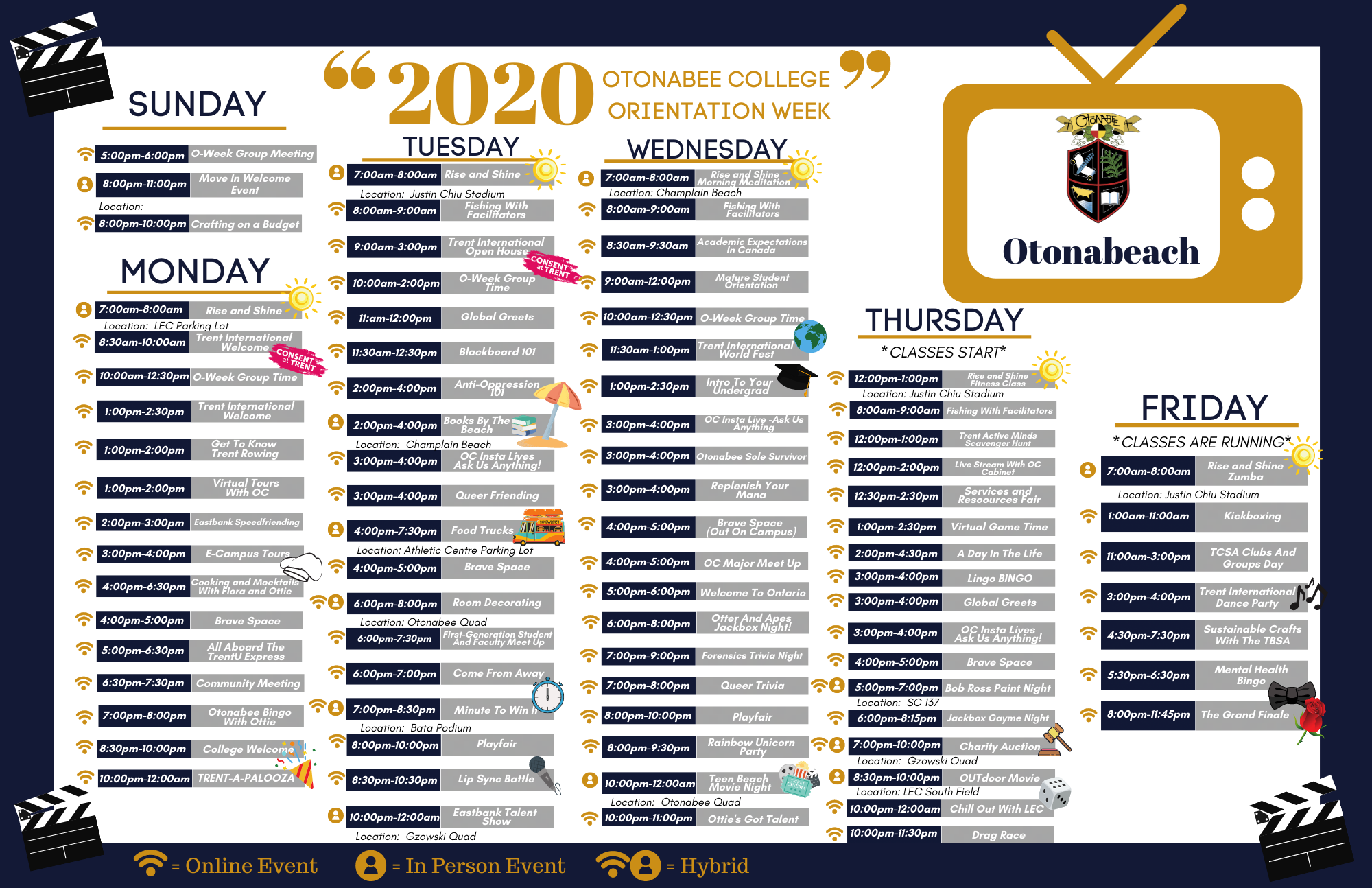 Orientation Week - Current Students - Trent University