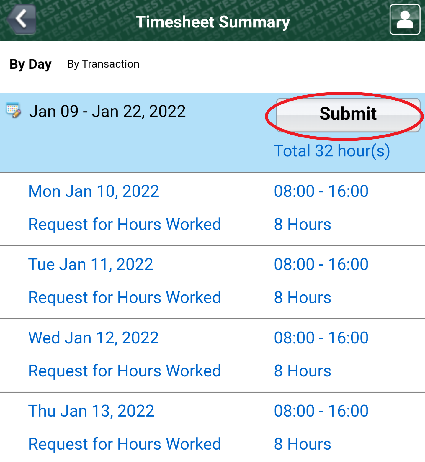 How to Submit Timesheet hours in VIP - Human Resources - Trent University