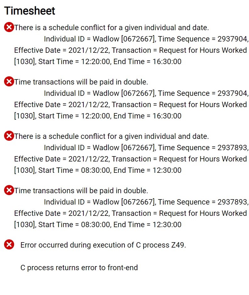 How to Submit Timesheet hours in VIP - Human Resources - Trent University